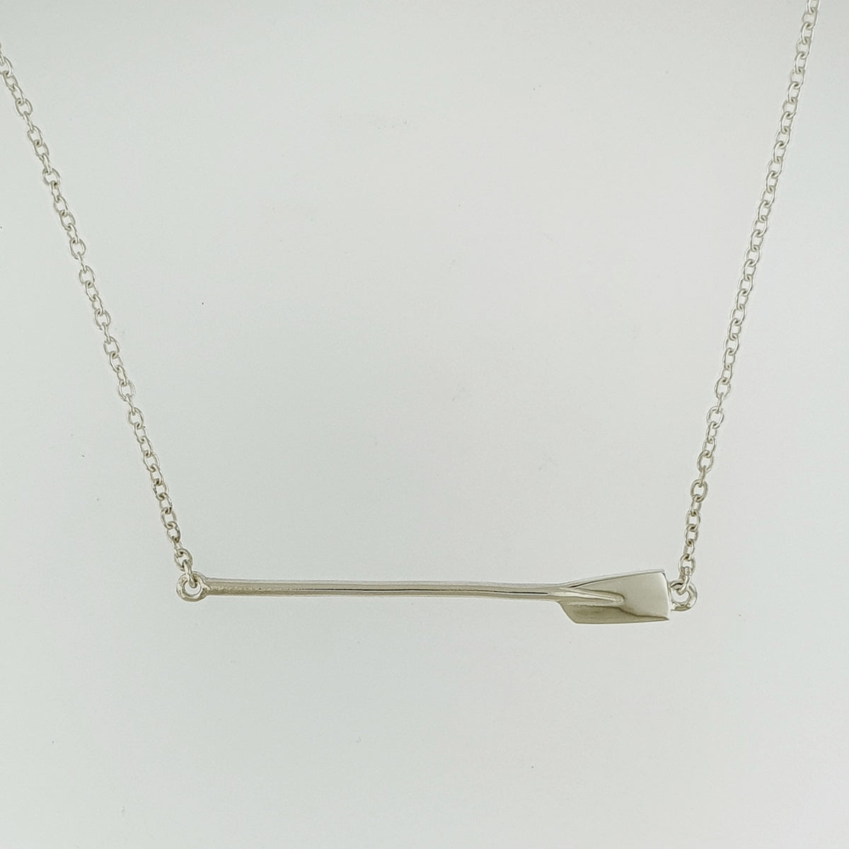 Rowing Sterling Silver Single Oar Necklace – The Goldsmiths Gallery Limited