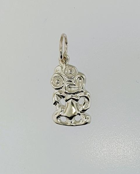 Sterling Silver Tiki Pendant – The Goldsmiths Gallery Limited